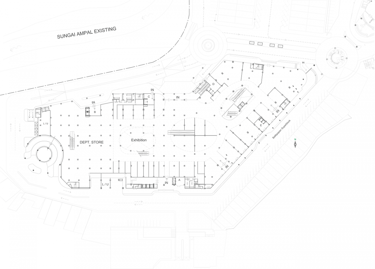 Projects Pentacity Shopping Venue - Architect Indomegah