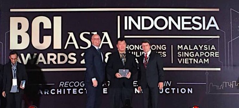 Top 10 Architects in BCI Asia Award - Architect Indomegah